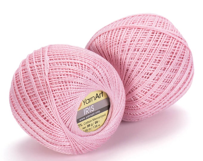 Yarn Yarnart Iris Yarn 100% Cotton Yarn Mercerized Cotton Yarn Crochet ...