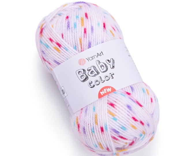 Yarnart Baby Color New, Soft Baby Yarn,knitting Yarn,seasonal Yarn ...