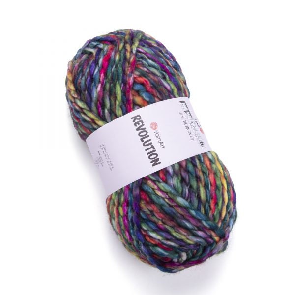 Multicolor Wool Yarn - Etsy