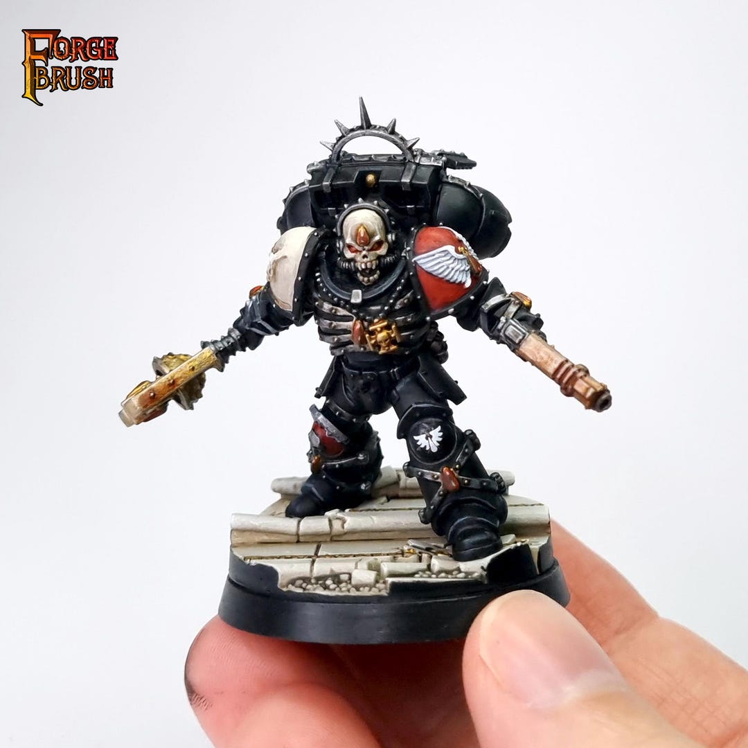 Lemartes Blood Angels Death Company. Painted PREMIUM LEVEL Warhammer ...