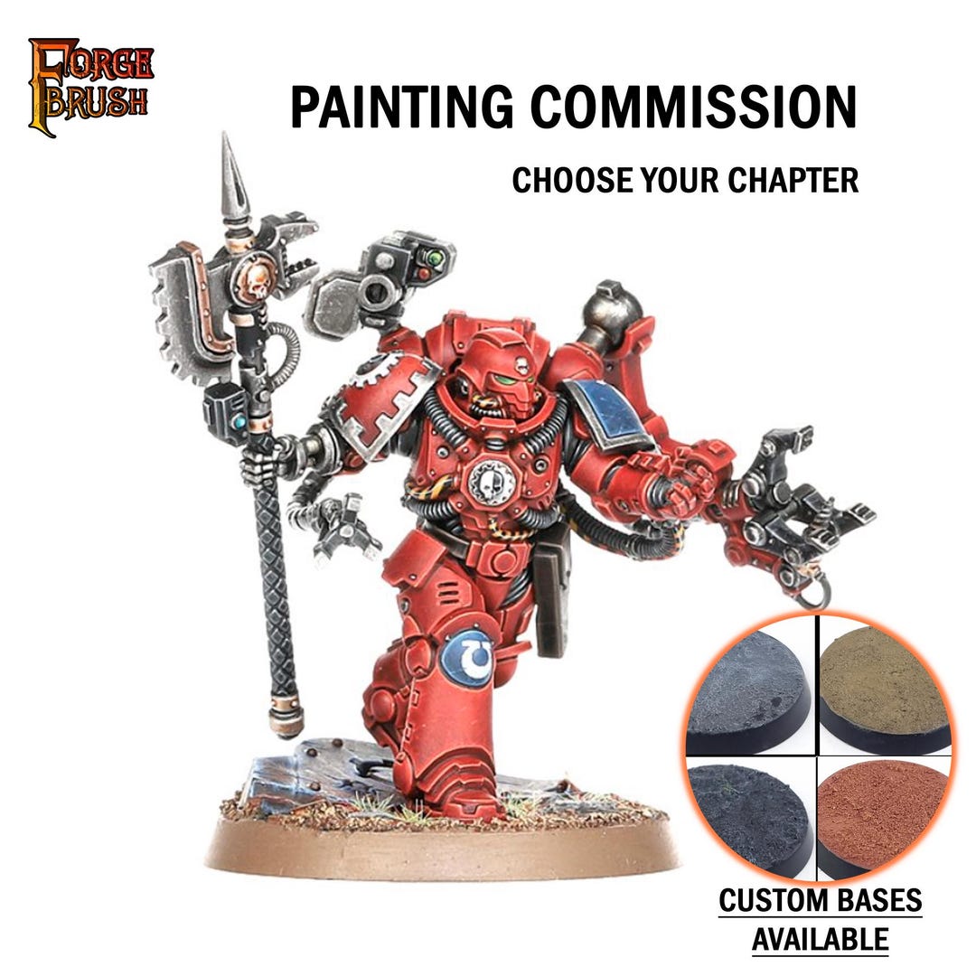 Painted Primaris Techmarine PREMIUM LEVEL. Choose Chapter. Warhammer ...