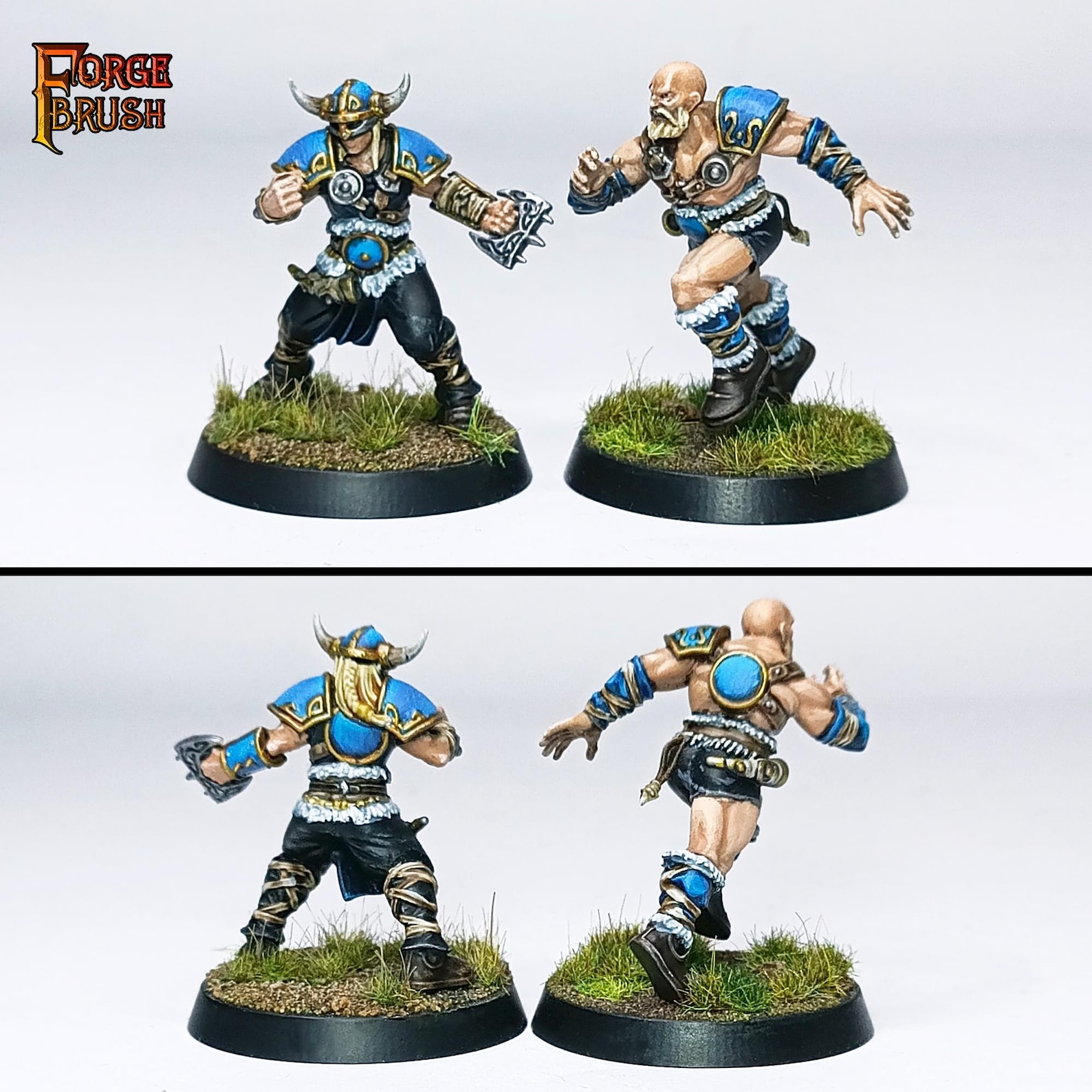PAINTED Dwarf Blood Bowl Team: the Dwarf Giants. Premium Painting ...