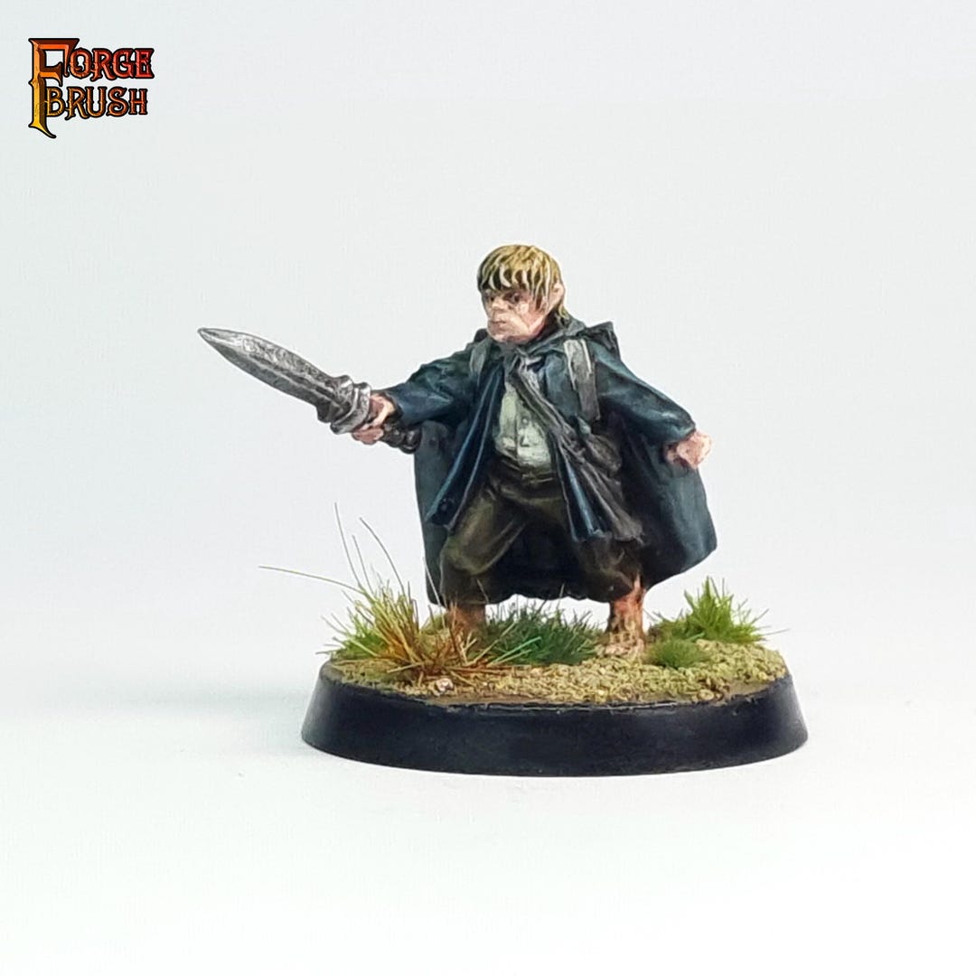 Sam Painted, Metal Miniature, Middle Earth Strategy Battle Game. Lord ...