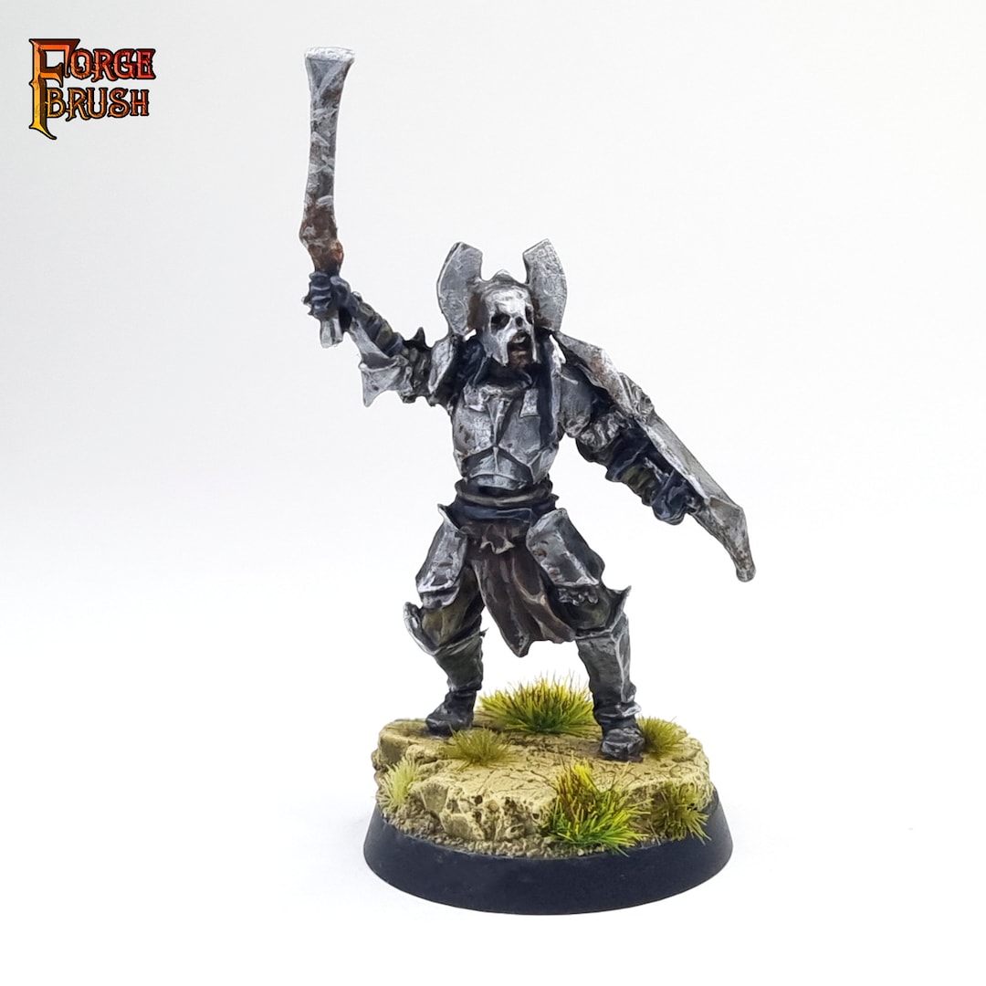 Gundabad Orc Captain, Miniature LOTR, Middle Earth Strategy Battle Game ...