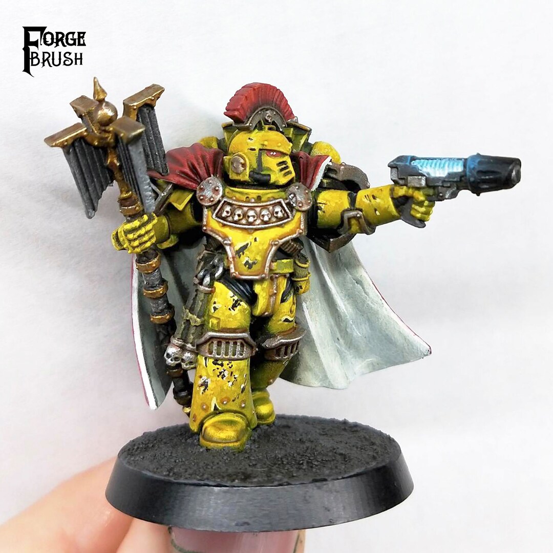 Warhammer40k Miniature Space Marine Chaplain Consul Painted Warhammer ...