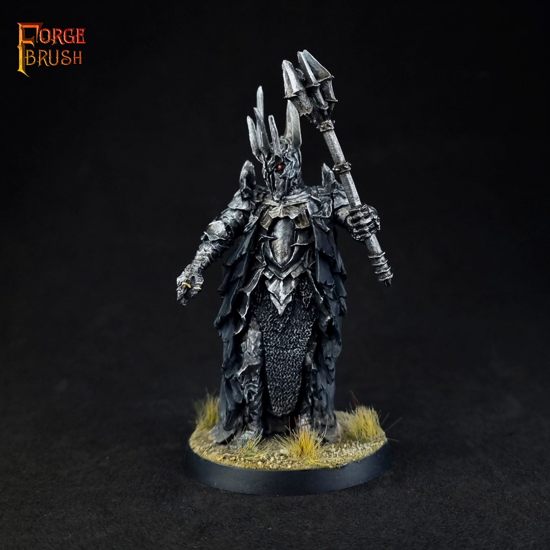 Sauron Painted Miniature for MESBG LOTR Middle Earth - Etsy