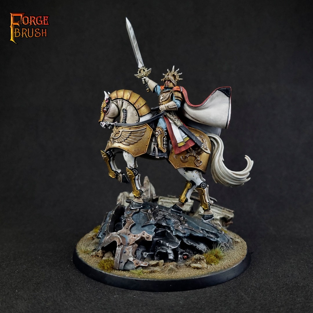 Lord Solar Leontus Painted Miniature, Commission Service, Imperial ...