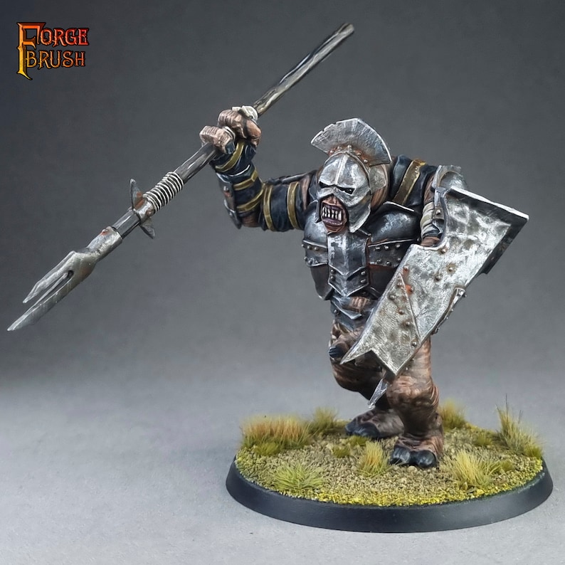 MESBG Isengard Troll, PAINTED. LOTR Lord of the Rings, Middle Earth ...