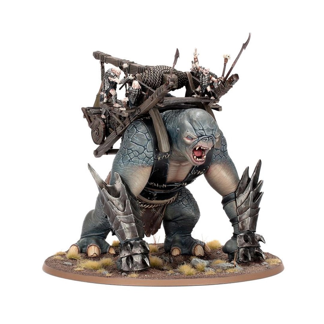 Painted Gundabad Catapult Troll. MESBG Commission Painting. Hand ...
