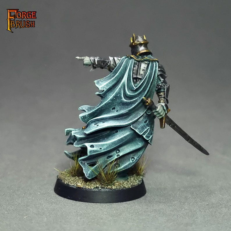 Painted Shadow of Rhudaur, Hero of Angmar. MESBG PAINTING COMMISSION ...