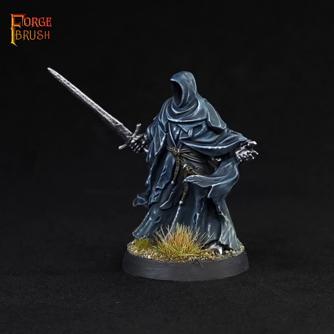 PAINTED Nazgul Miniature Mesbg, LOTR. Lord of the Rings, Middle Earth ...