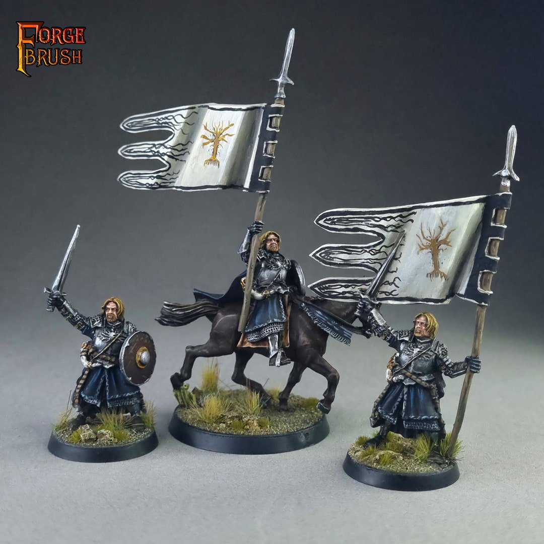 Painted Boromir Captain of the White Tower. Middle Earth Strategy ...