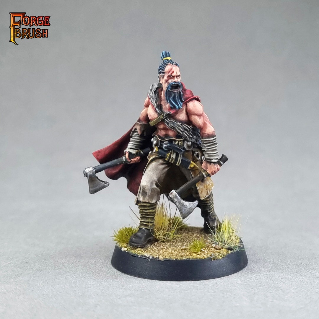Heroes Dunland: Gorulf, Painted Miniatures LOTR Mesbg. Lord of the ...