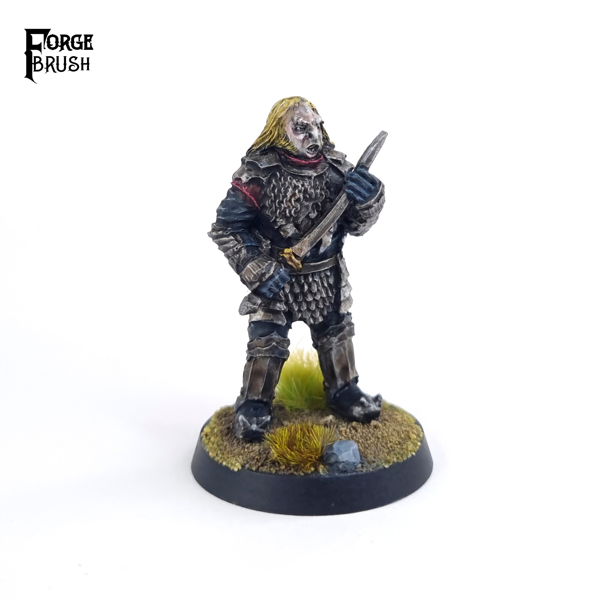Guritz & Gothmog's Enforcer. Painted Miniatures LOTR Mesbg. the Lord of ...
