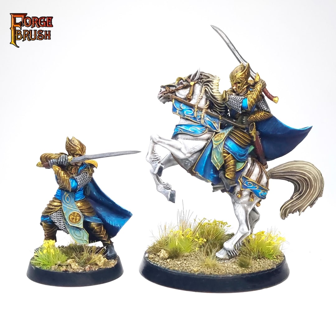 Painted Glorfindel Lord of the West. MESBG PAINTING COMMISSION, Middle ...