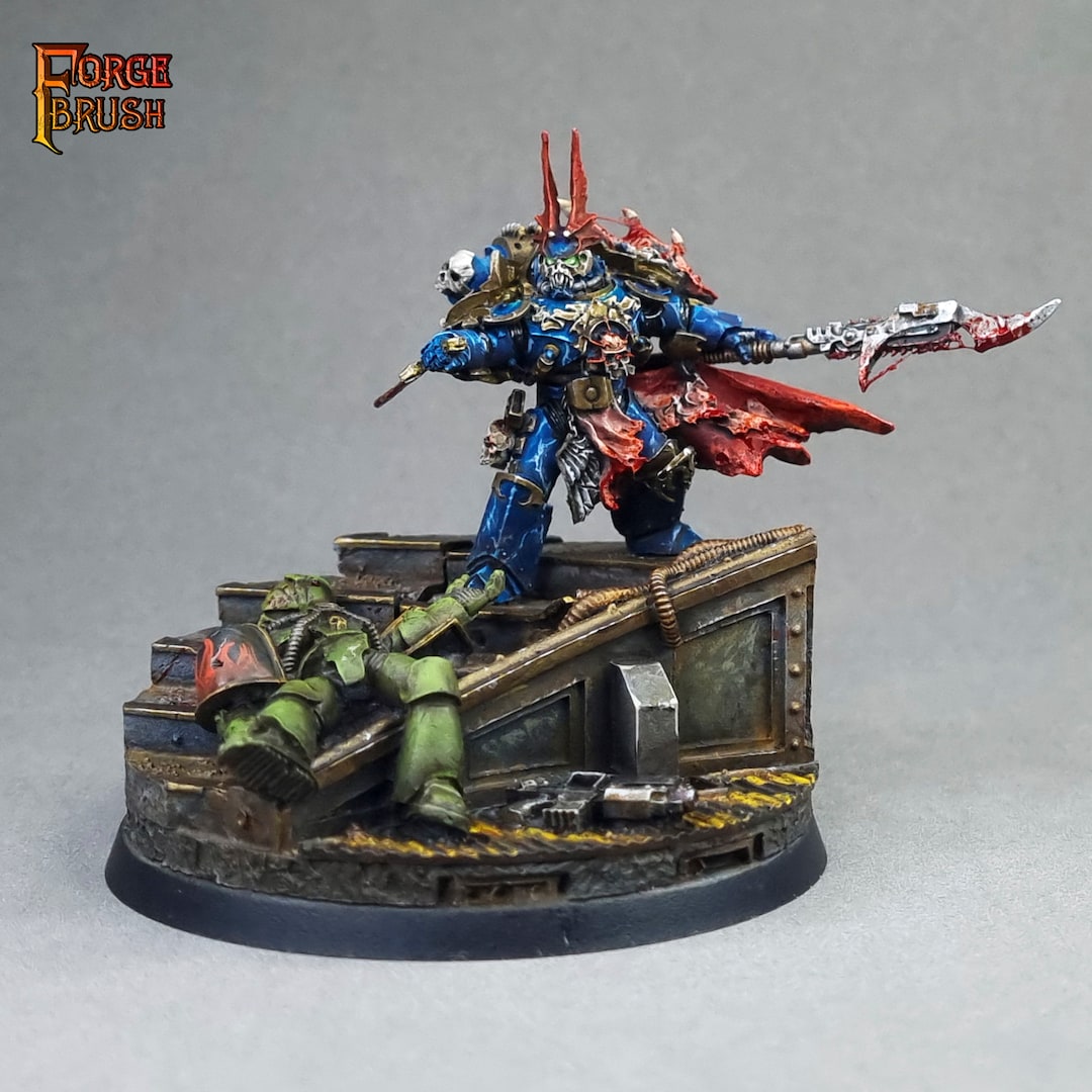 Sevatar, Captain of the Night Lords, Painted PREMIUM LEVEL. Commission ...