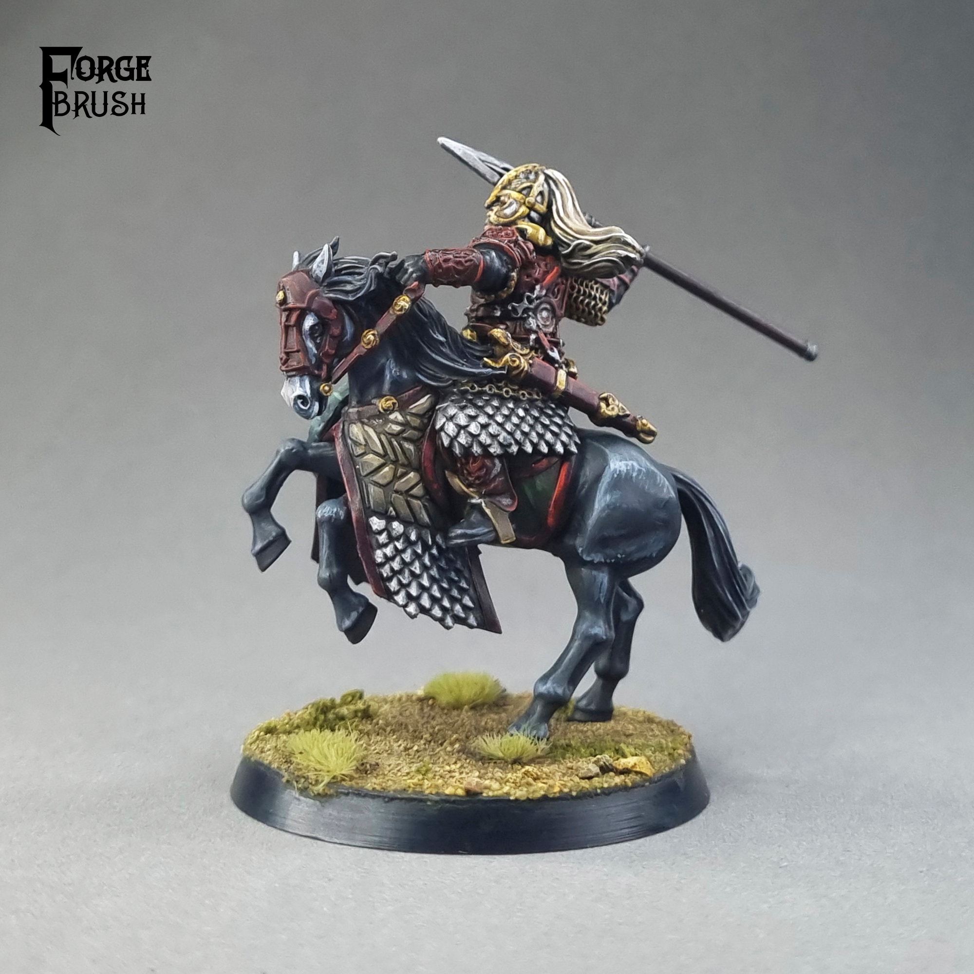 Eomer Marshal of the Riddermark Painted LOTR Lord of the Rings - Etsy