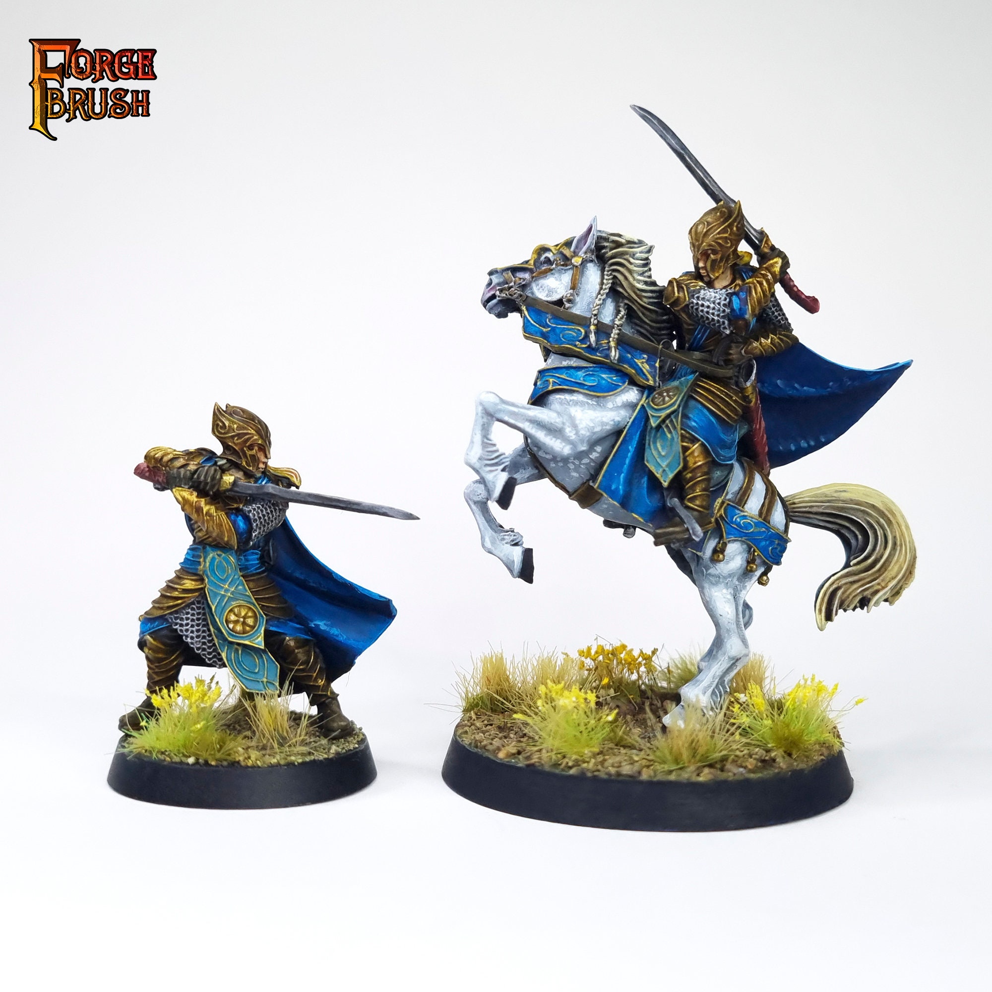 Glorfindel Painted Miniature MESBG. Lord of the West LOTR. Forge World ...