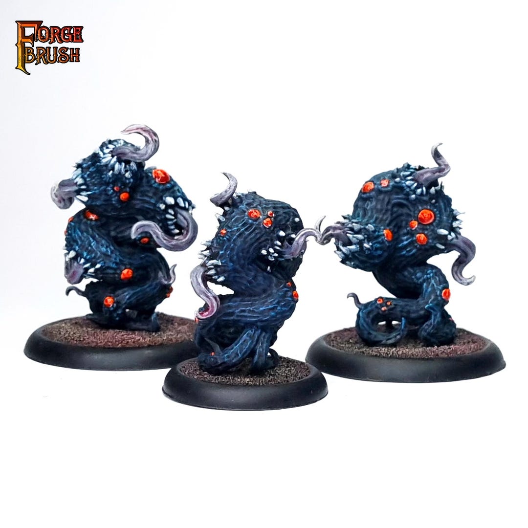 PAINTED Polyp with tentacles, Bundle Pack. Cthulhu Mythos, Lovecraft ...