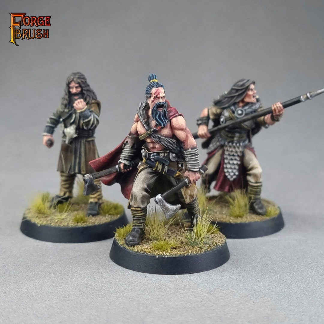 Heroes Dunland Painted Miniatures LOTR Mesbg. the Lord of the - Etsy
