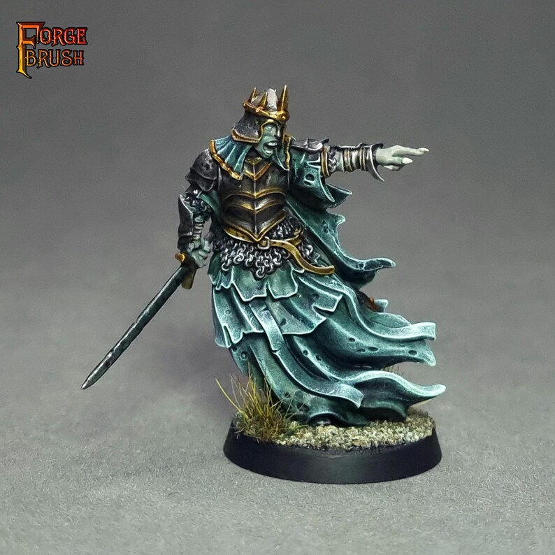 Painted Shadow of Rhudaur, Hero of Angmar. MESBG PAINTING COMMISSION ...