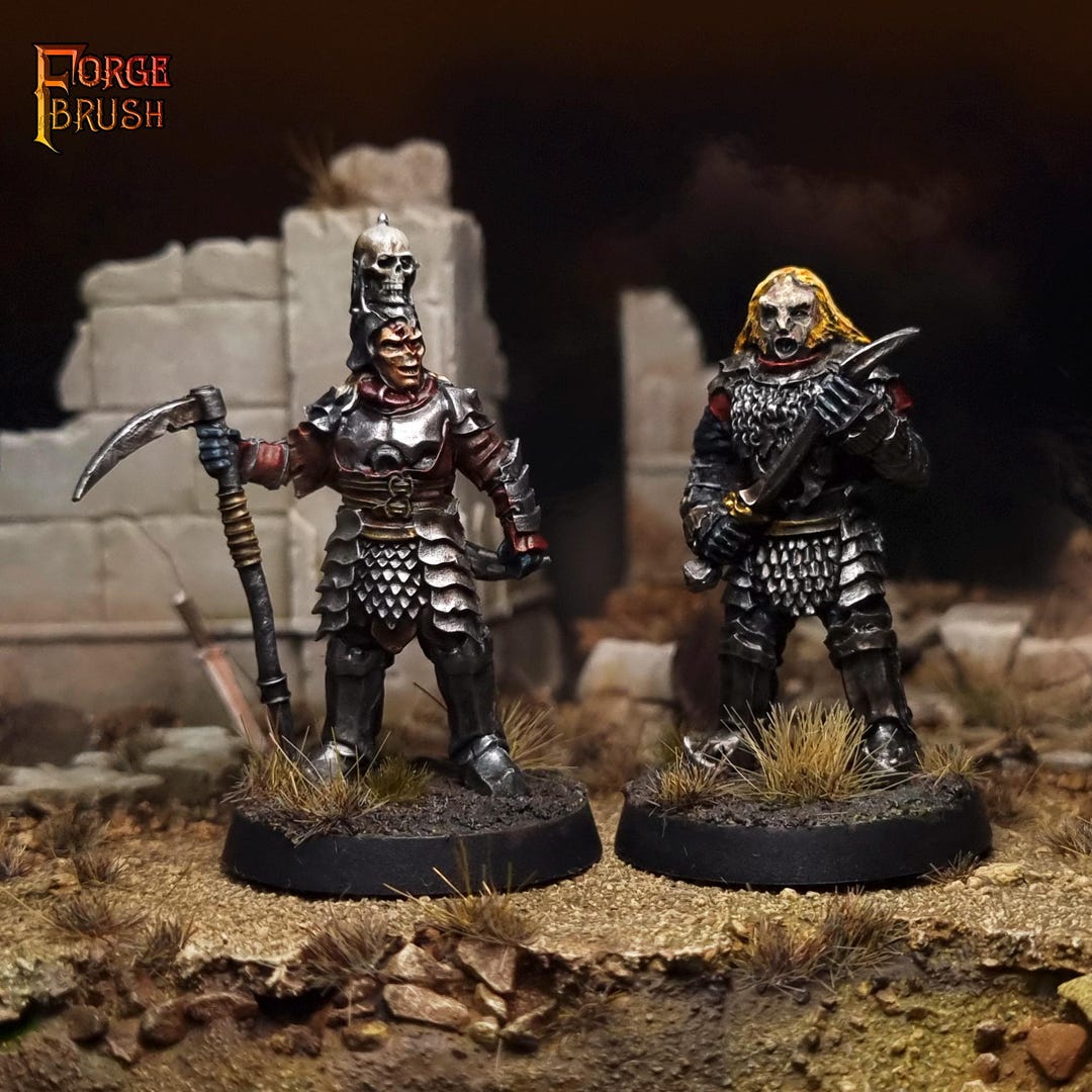 Guritz & Gothmog's Enforcer. Painted Miniatures LOTR Mesbg. the Lord of ...