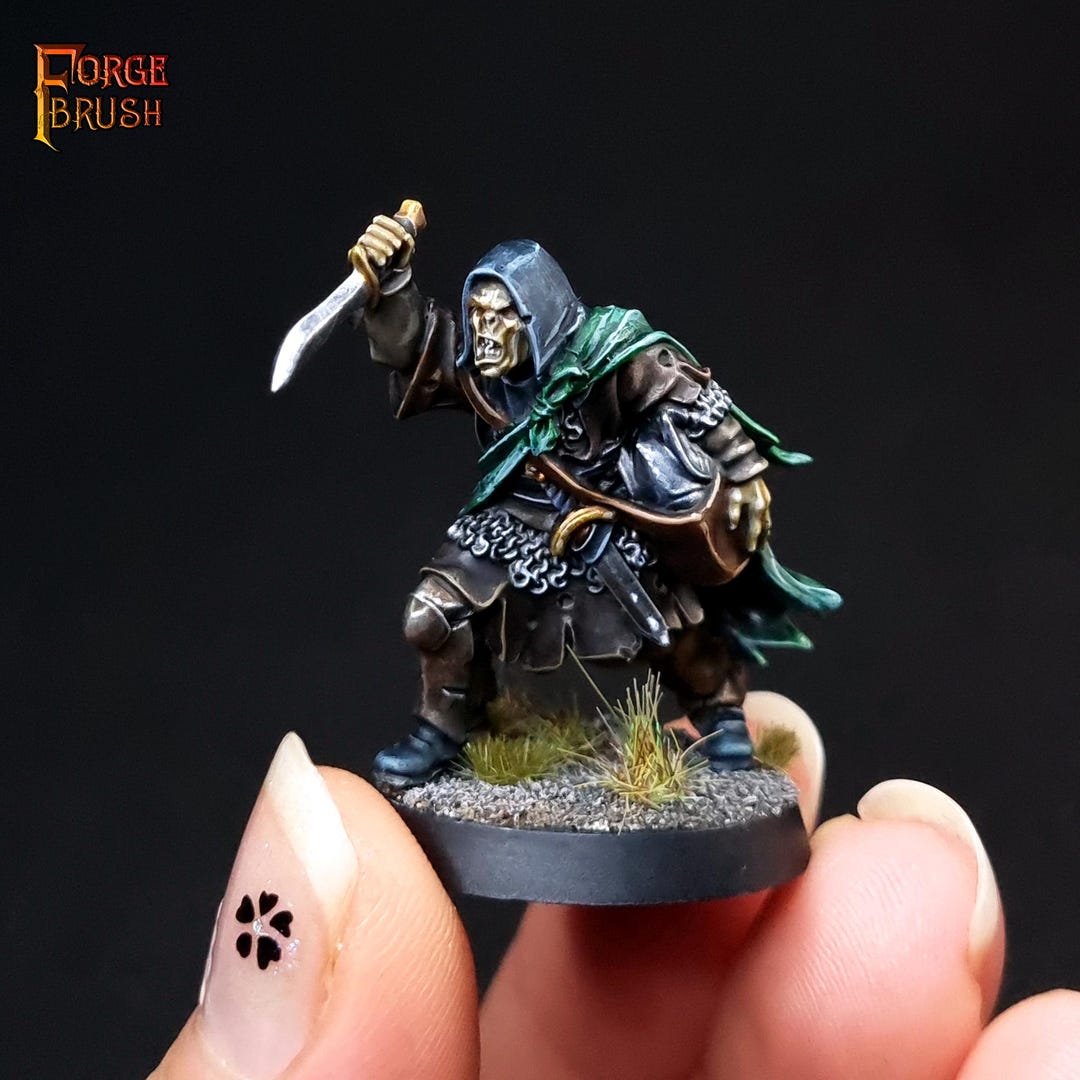 PAINTED Nazthák, Hero of Angmar. MESBG Commission Painting. Hand ...