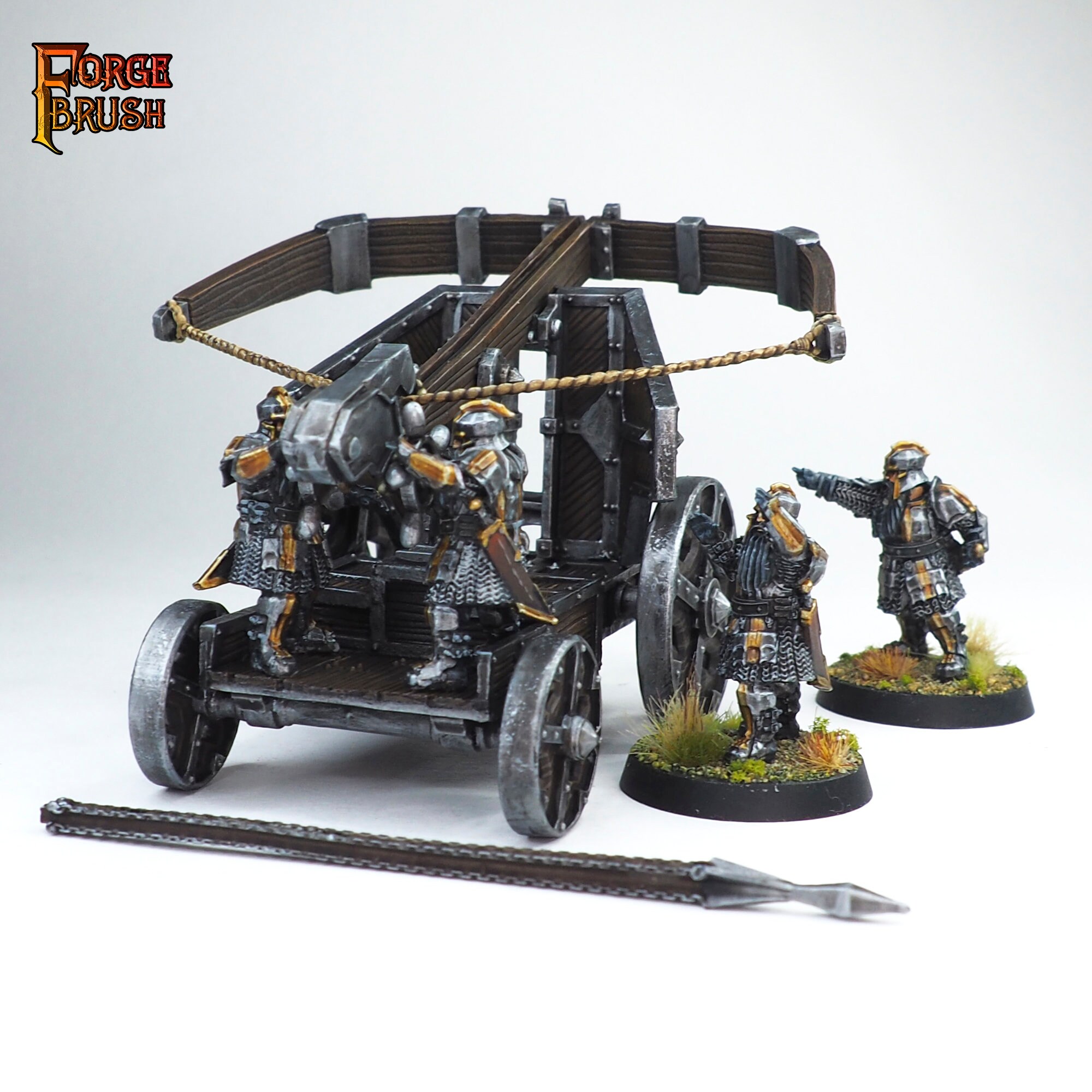 Iron Hills Bundle Pack, Ballista, Goat Riders, Dwarves With Spears ...