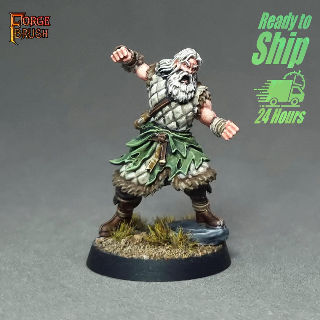 Helm Hammerhand, Painted Miniature MESBG, Middle Earth Strategy Battle ...