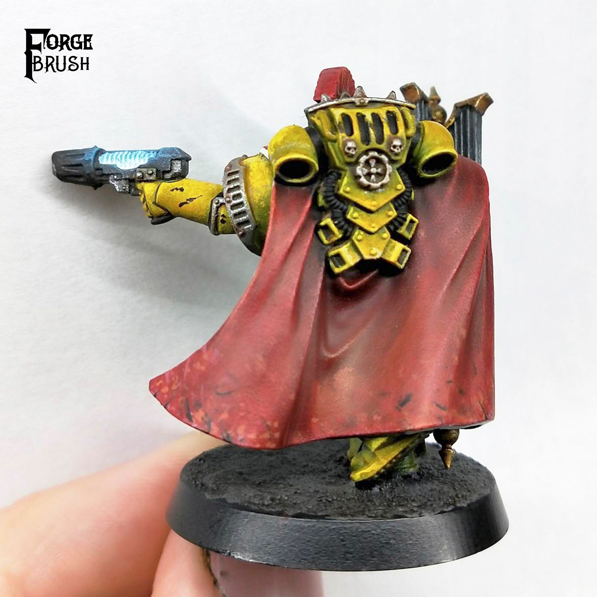 Warhammer40k Miniature Space Marine Chaplain Consul Painted Warhammer ...