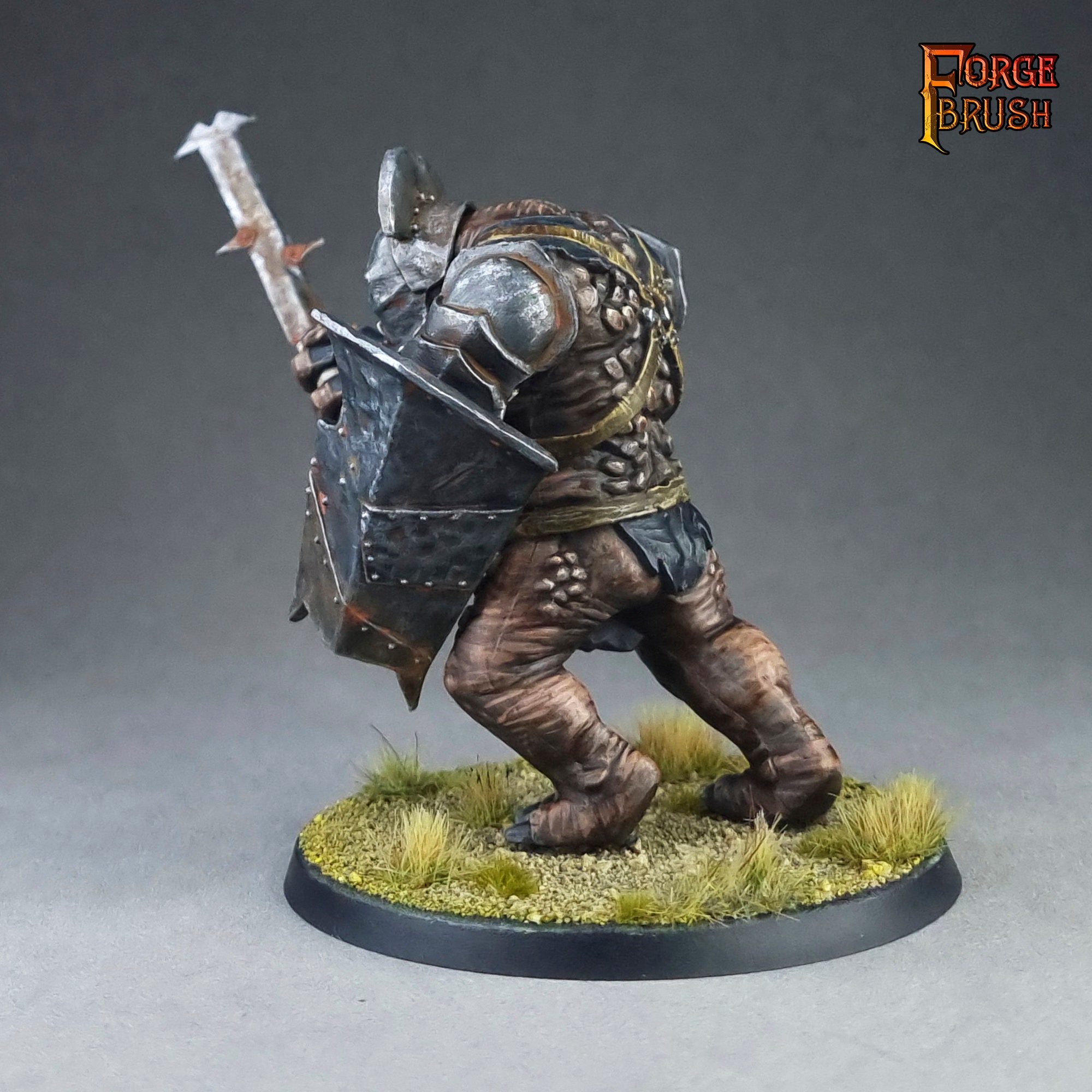MESBG Isengard Troll, PAINTED. LOTR Lord of the Rings, Middle Earth ...