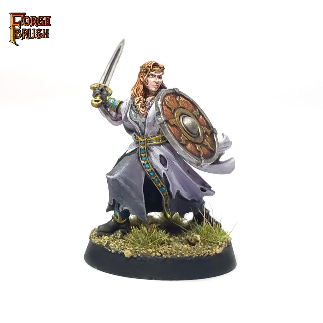 Hera the Bride of Death, Painted Miniature MESBG, Middle Earth Strategy ...