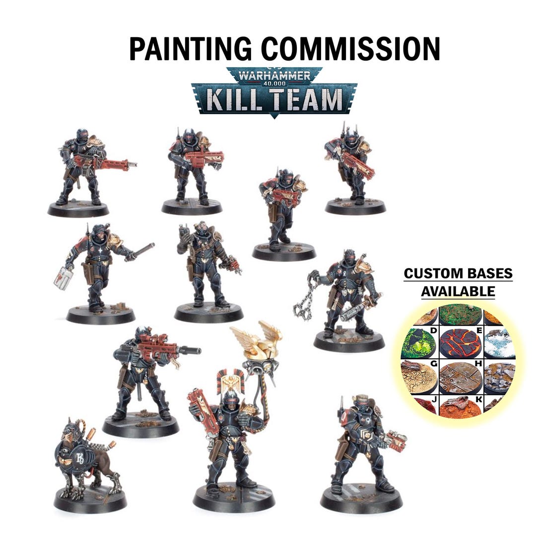 Kill Team: Exaction Squad, Commission Painting Imperium, PREMIUM LEVEL ...