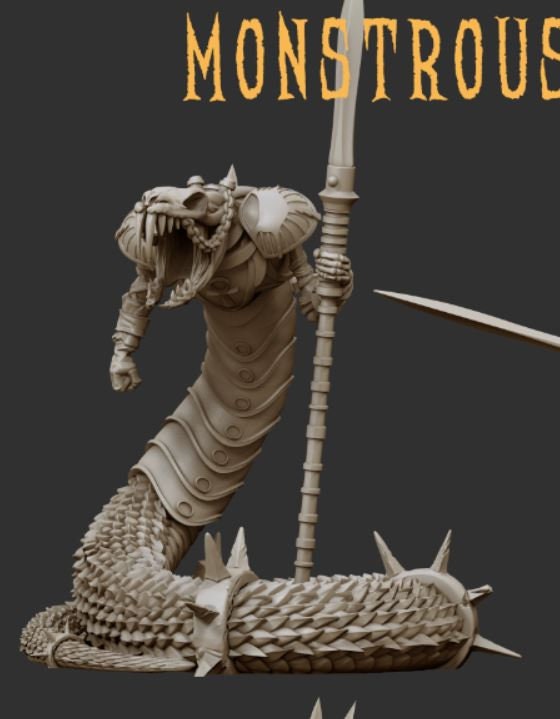 Monstrous Cavalry Snakes of the Desert Pharaoh's Legacy - Etsy UK