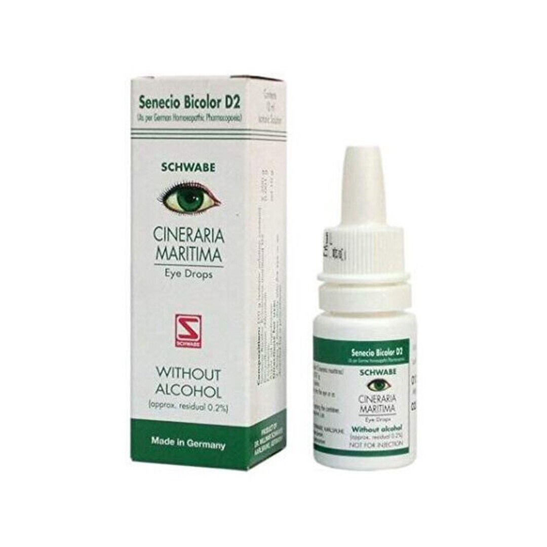 50 PACK X Schwabe Cineraria Maritima Eye Drops Without Alcohol German ...