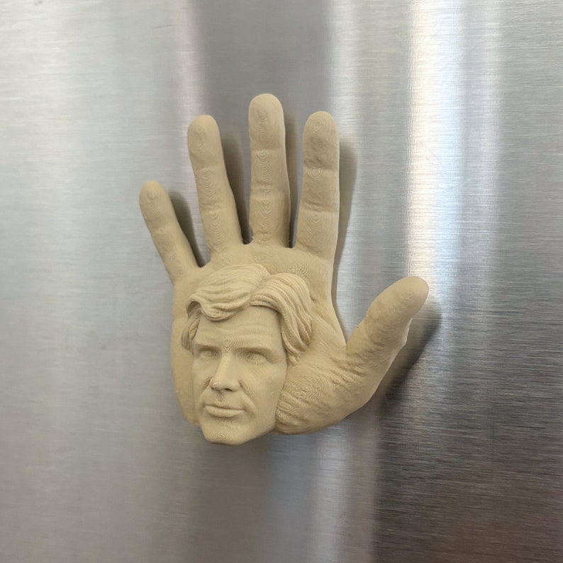 Hand Solo Fridge Magnet Funny Star Wars Pun Han Solo Refrigerator ...