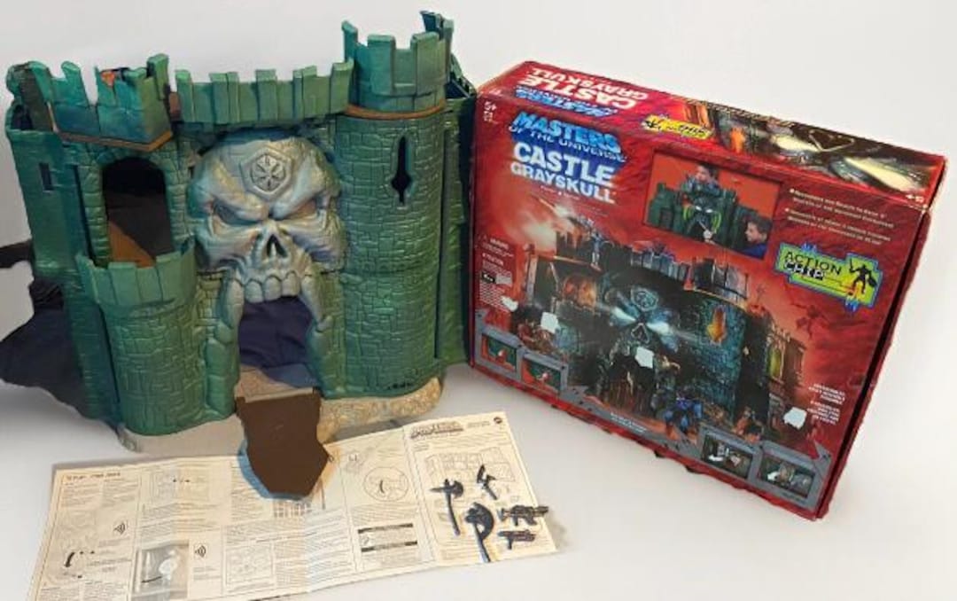 Castle Grayskull Playset He-man Masters of the Universe Mattel RARE in ...