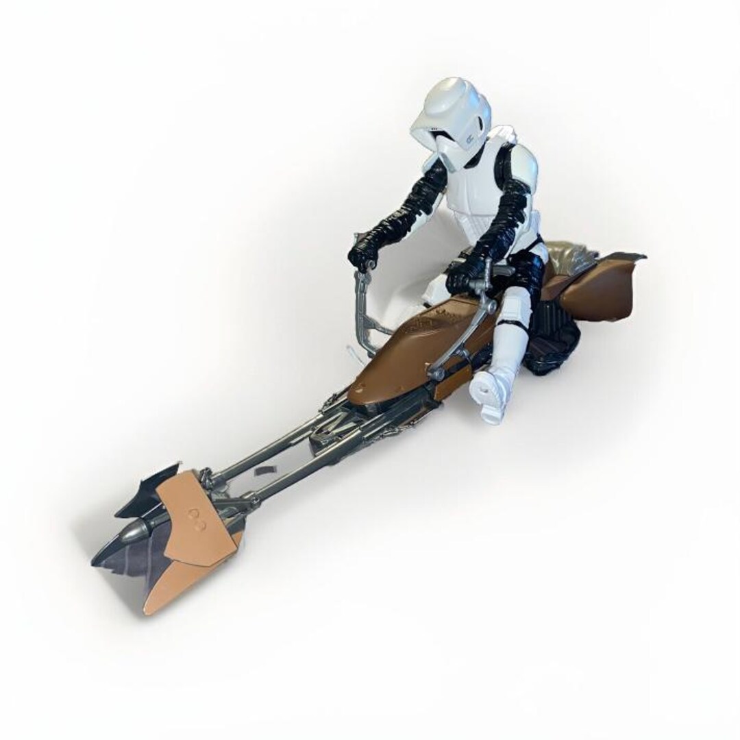 Vintage Star Wars Speeder Bike: Biker Scout Stormtrooper, Return of the ...