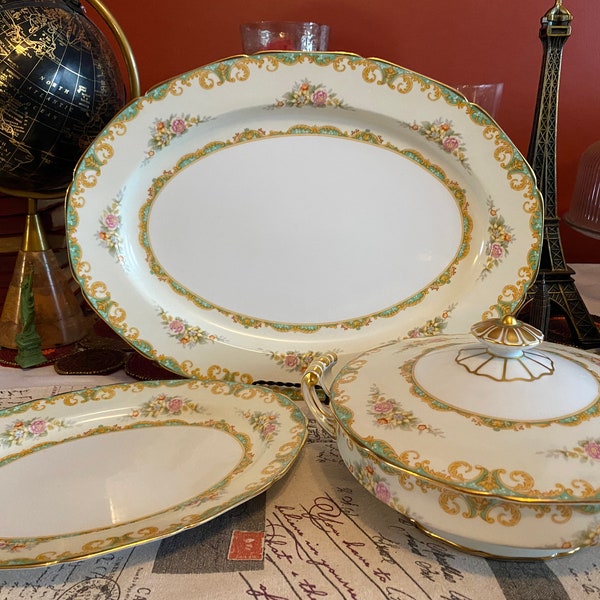 Noritake Rose Pattern - Etsy