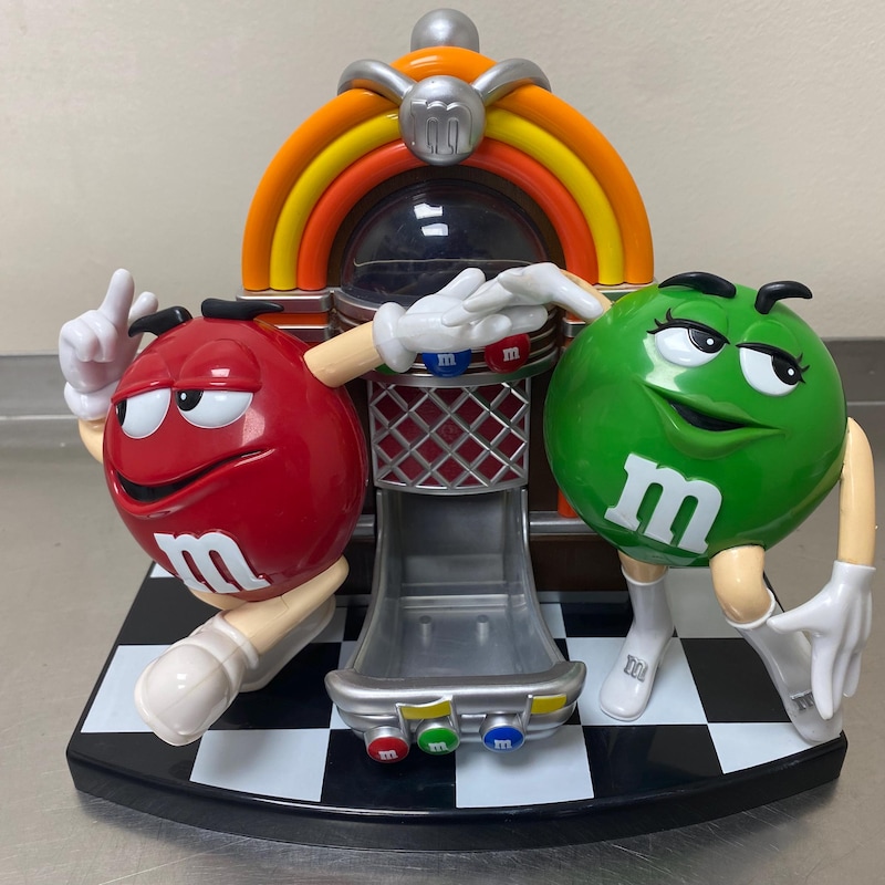 Vintage M&m Dispenser - Etsy