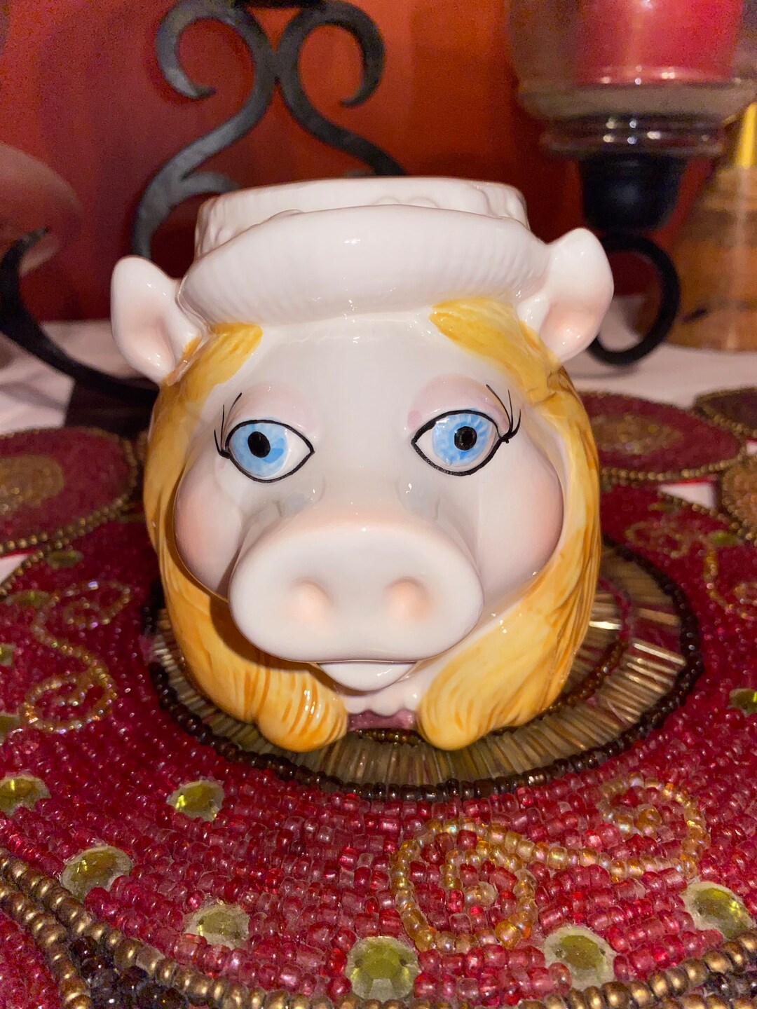 Miss Piggy Ceramic Mug | Muppets | Sigma the Tastesetter | Jim Henson ...
