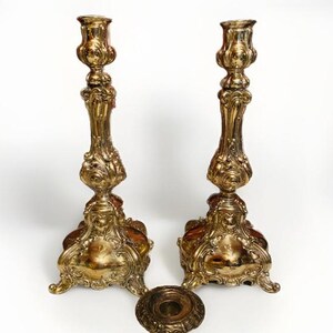 Hazorfim Silver Candlesticks - Etsy