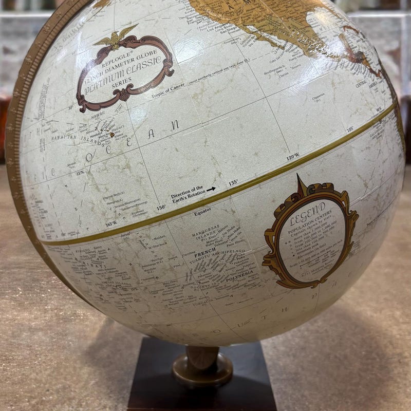 Vintage Globe - Etsy