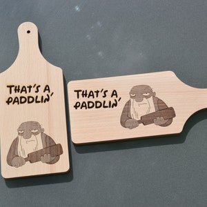 That's a Paddlin - Jasper - the Simpsons - Wooden Serving Paddle ...