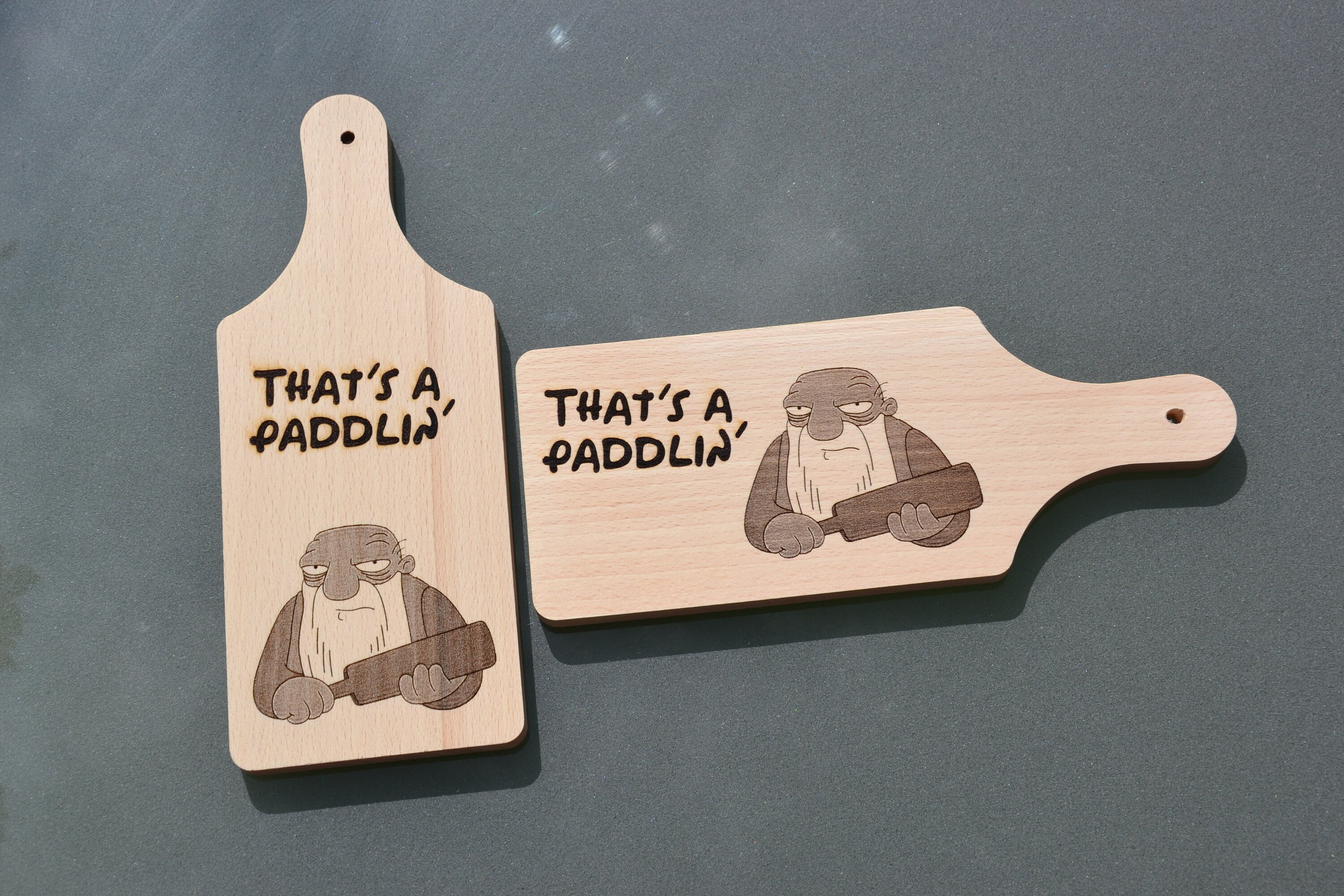 That's a Paddlin - Jasper - the Simpsons - Wooden Serving Paddle ...