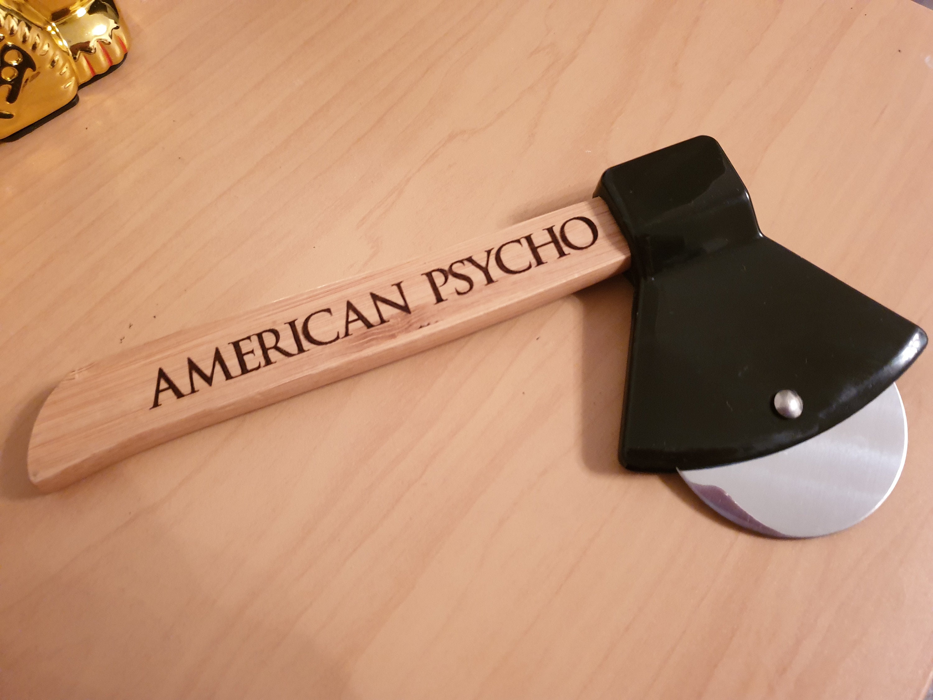 American Psycho Pizza Cutter Axe Patrick Bateman Horror - Etsy