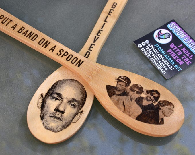 Moonface Bone Carve Herb Spoon Silverplated - Etsy