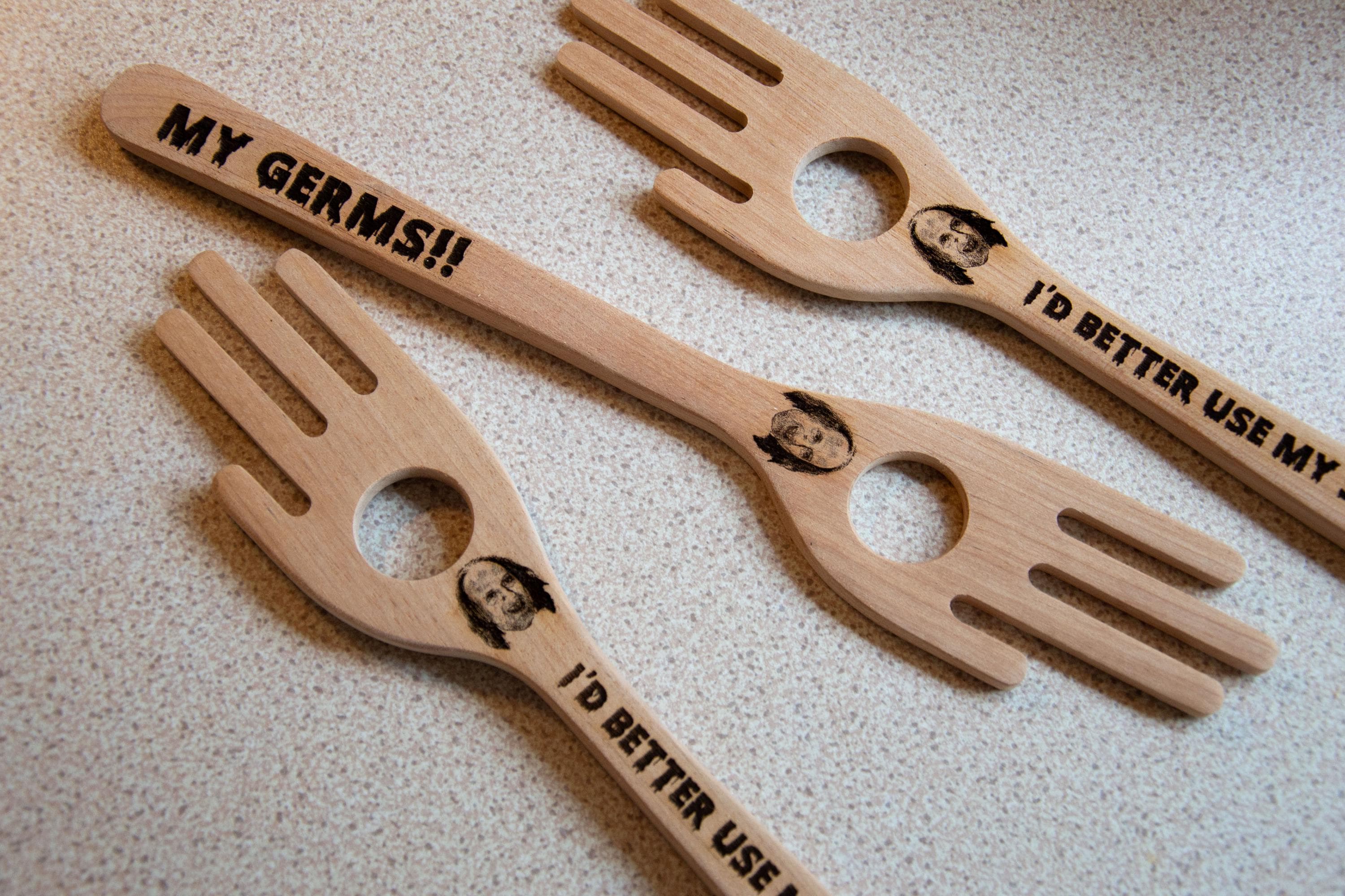Better Use My Strong Hand/ My Germs Spaghetti Spatula - Hanson From ...