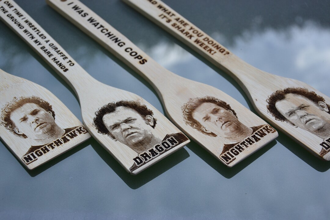 Step Brothers Dale & Brennan (dragon and Nighthawk) - Kitchen Spatula ...