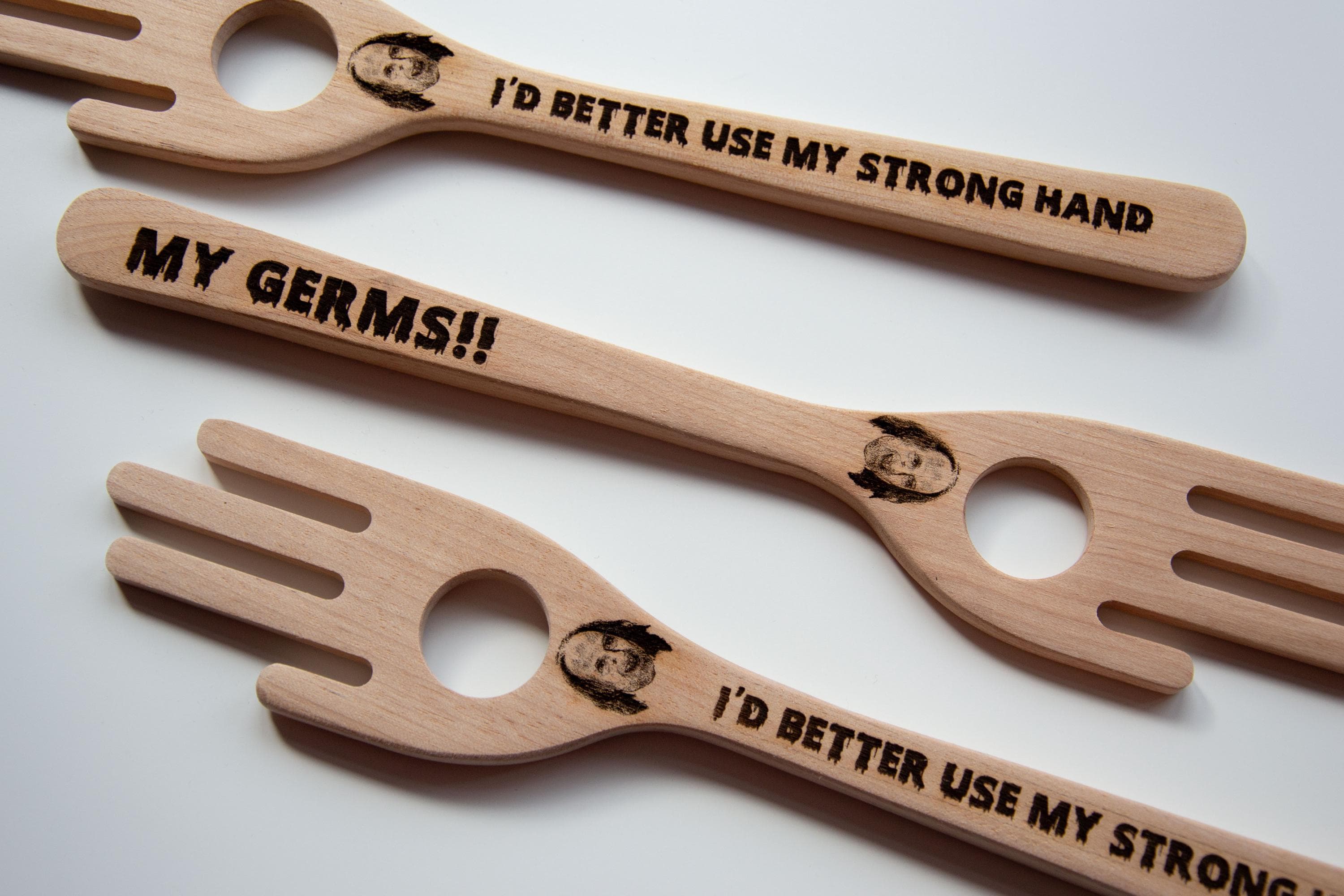 Better Use My Strong Hand/ My Germs Spaghetti Spatula - Hanson From ...